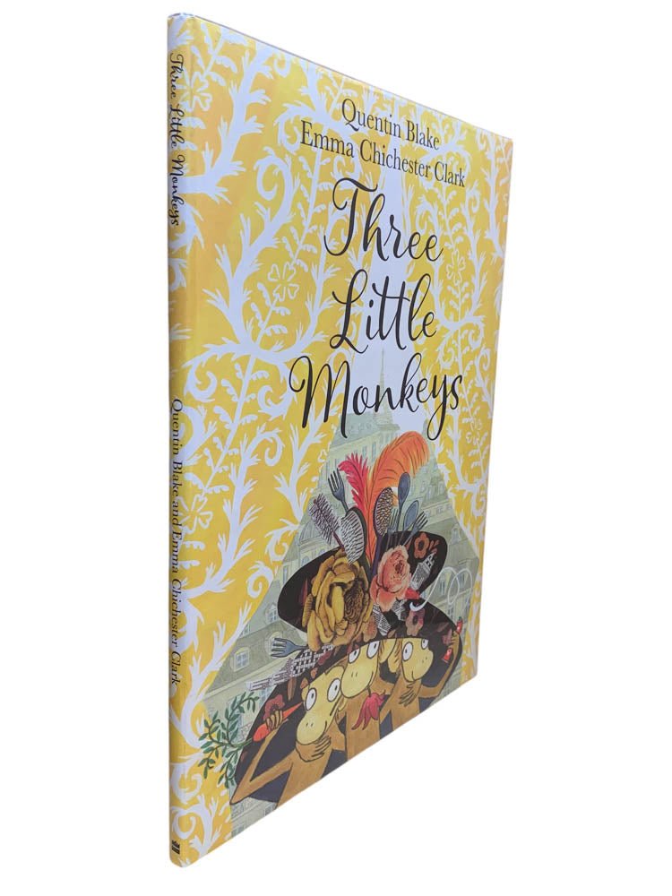 Quentin Blake First Edition - SIGNED Three Little Monkeys - Cheltenham ...