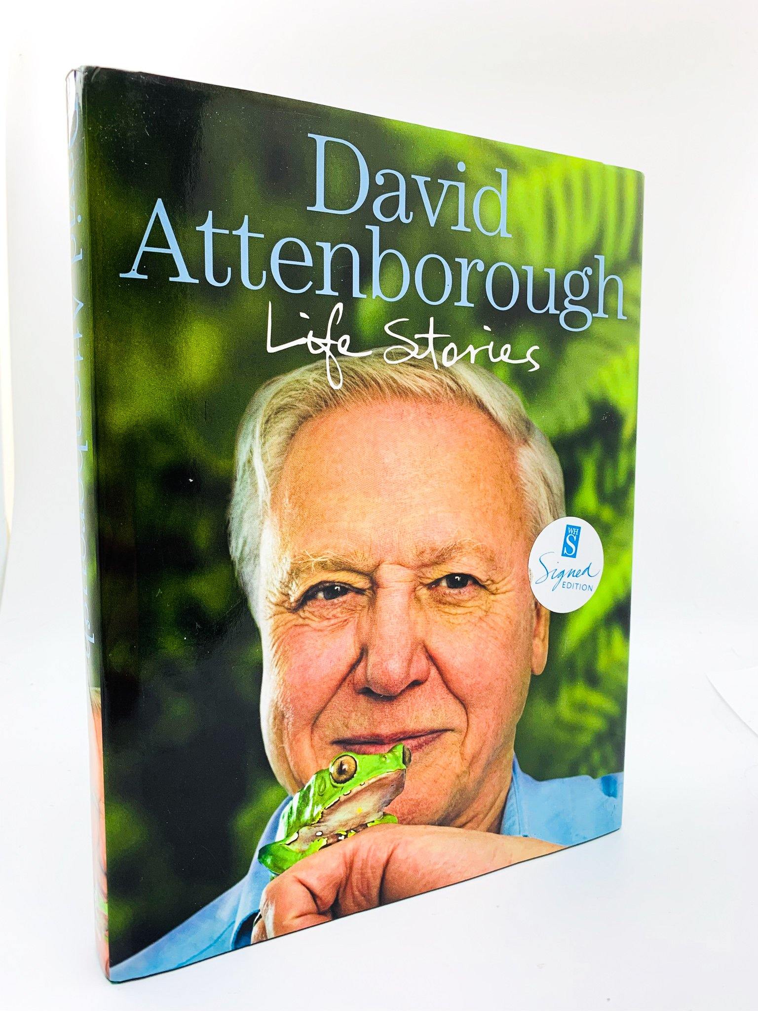 David Attenborough - SIGNED - Life Stories | Cheltenham Rare Books