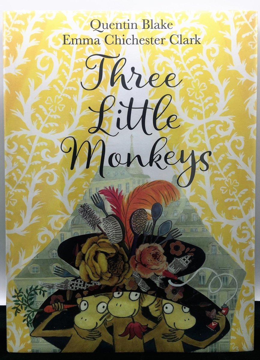 Quentin Blake - SIGNED - Three Little Monkeys | Cheltenham Rare Books
