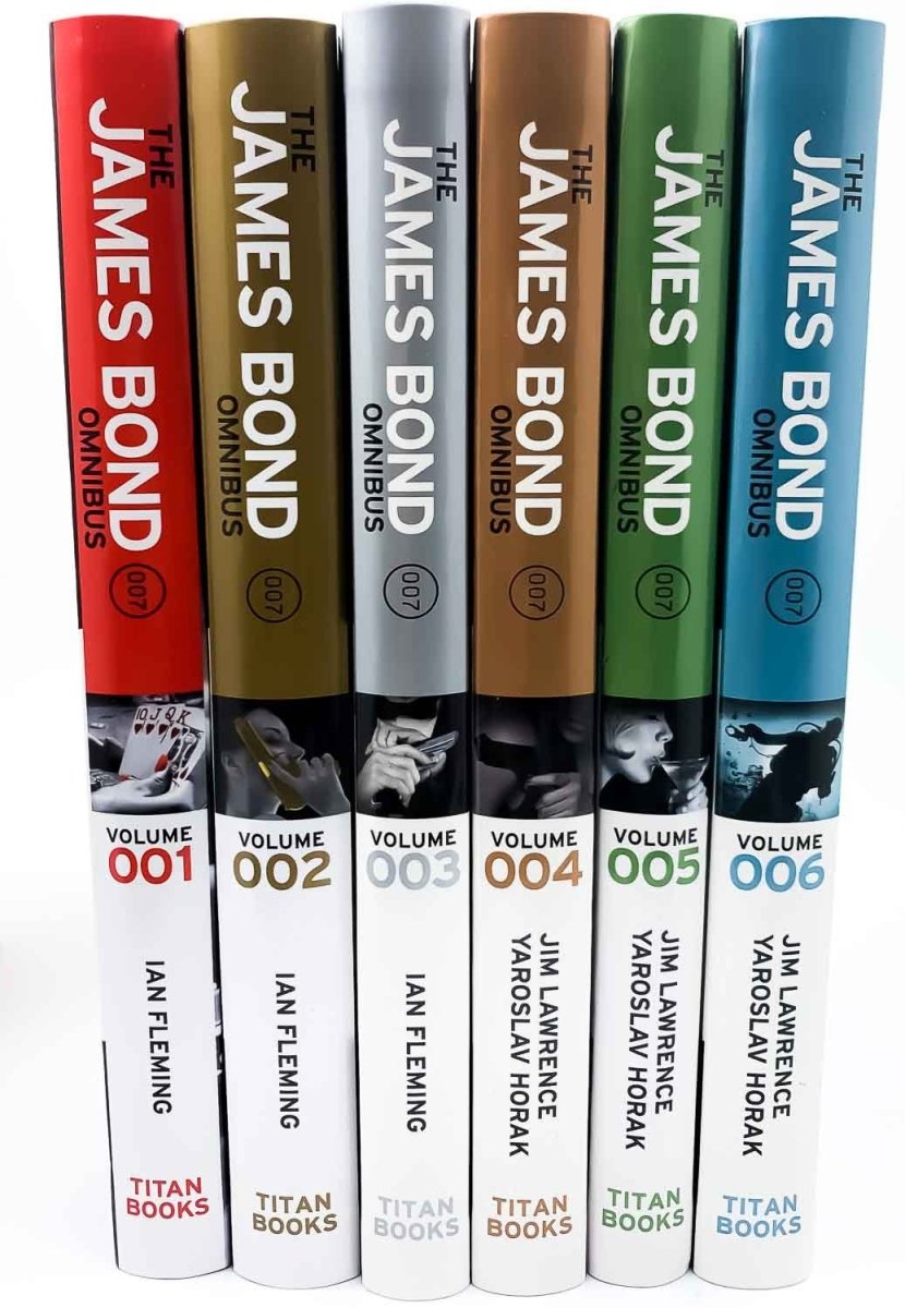 Ian Fleming First Edition - The Complete James Bond Omnibus Series - 6 Volumes - Cheltenham Rare ...