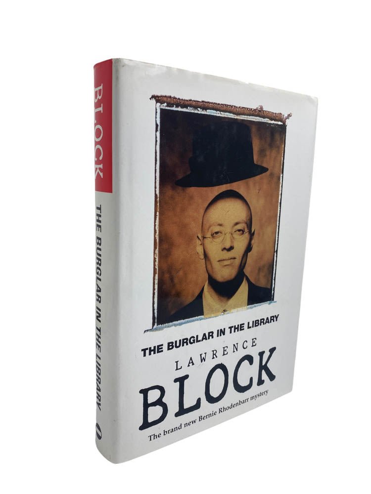 Lawrence Block First Edition - SIGNED The Burglar in the Library ...