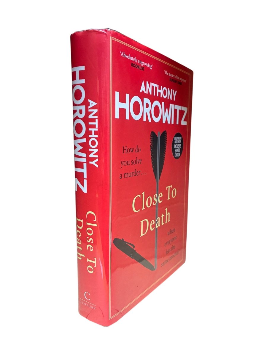 Anthony Horowitz First Edition - SIGNED Close to Death - Cheltenham ...