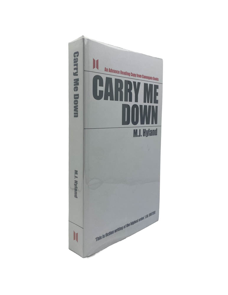M.J. Hyland First Edition - Carry Me Down - uncorrected proof copy ...