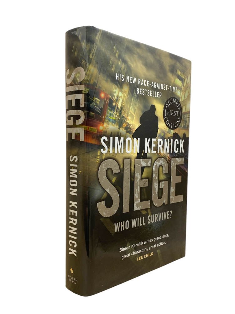 Simon Kernick First Edition - SIGNED Siege - Cheltenham Rare Books