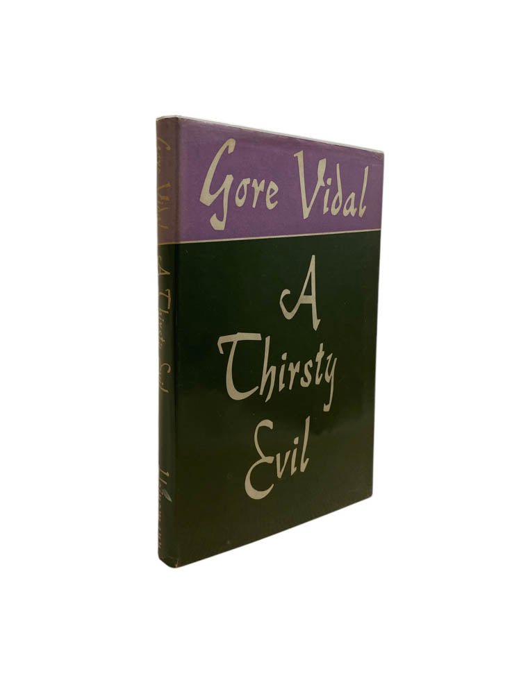 Gore Vidal First Edition - A Thirsty Evil - Cheltenham Rare Books
