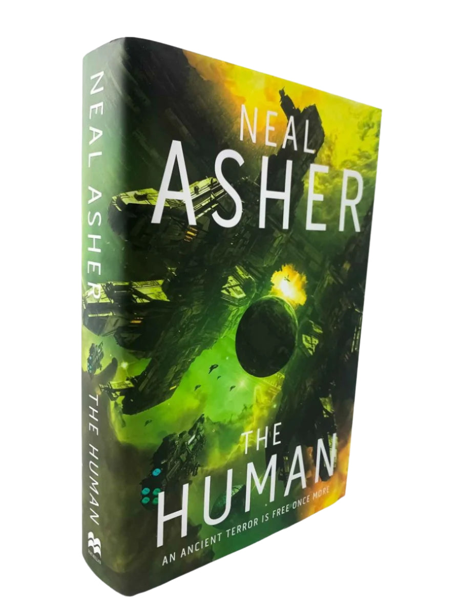 Neal Asher First Edition - The Human - Cheltenham Rare Books