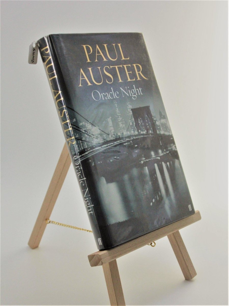 Paul Auster - SIGNED - Oracle Night | Cheltenham Rare Books
