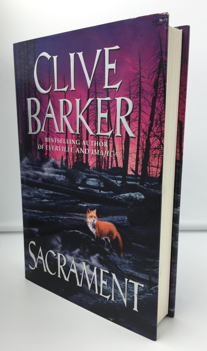 Clive Barker - SIGNED - Sacrament ( with full page drawing ...