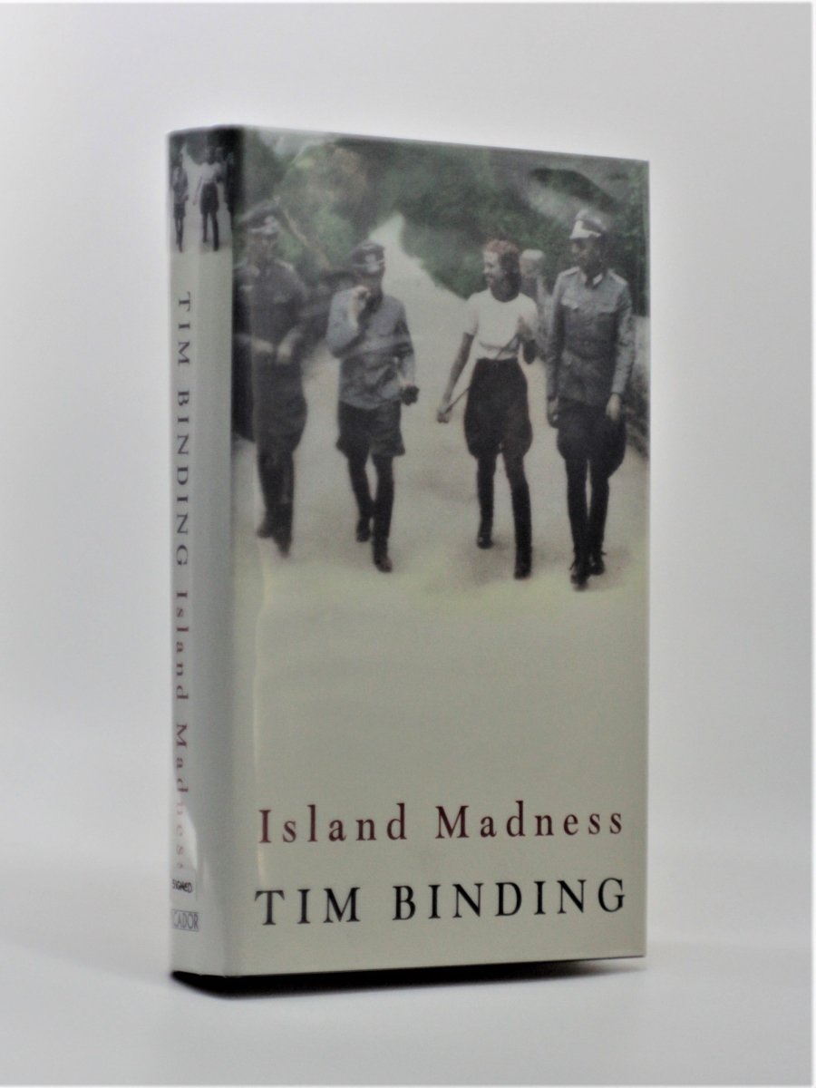 Tim Binding First Edition - SIGNED Island Madness - Cheltenham Rare Books