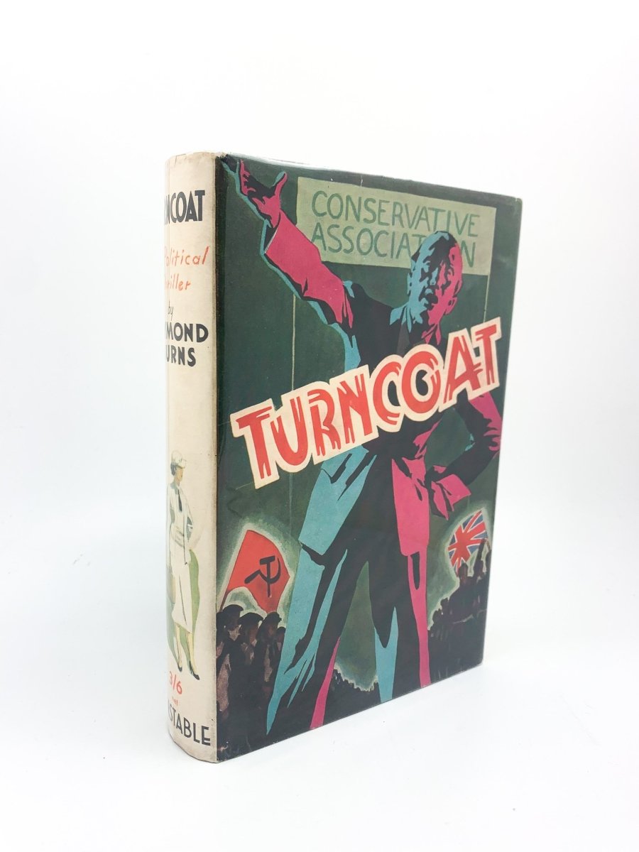 Raymond Burns First Edition - Turncoat - Cheltenham Rare Books