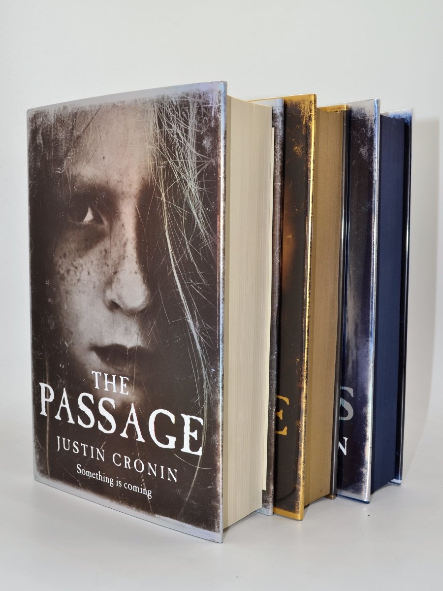 Justin Cronin - SIGNED - The Passage / The Twelve / The City of Mirrors ...
