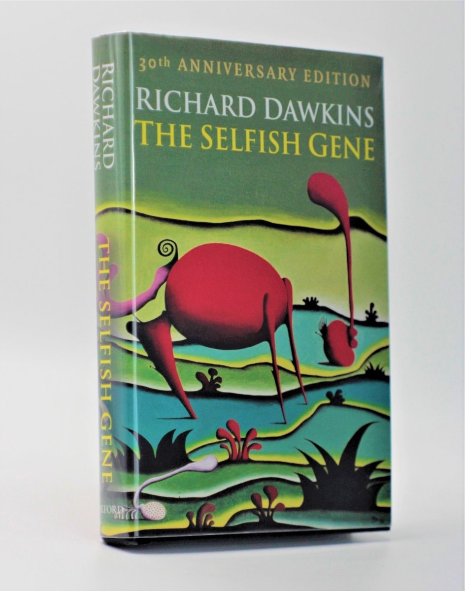 Richard Dawkins first thus - SIGNED The Selfish Gene - Cheltenham Rare ...
