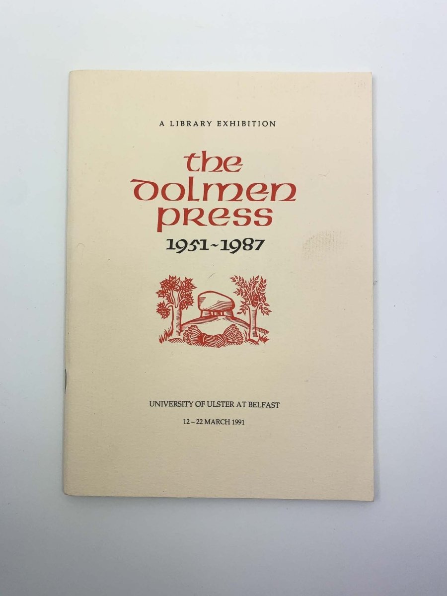 Olivia Fitzpatrick First Edition - The Dolmen Press 1951-1987 ...
