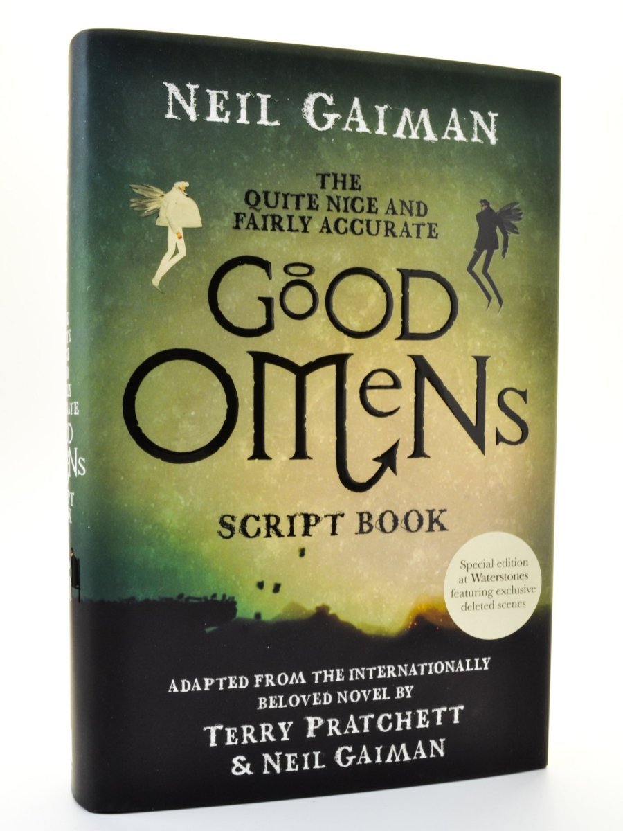 Neil Gaiman - SIGNED - The Quite Nice and Fairly Accurate Good Omens ...