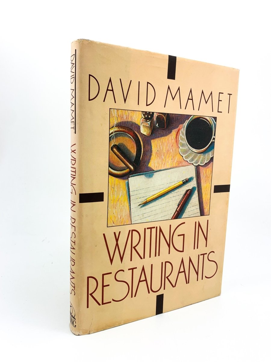 David Mamet First Edition - SIGNED Writing in Restaurants - Cheltenham ...
