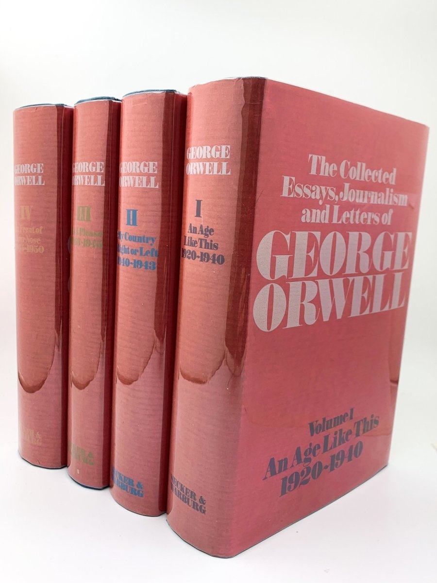 George Orwell - The Collected Essays, Journalism and Letters of George ...