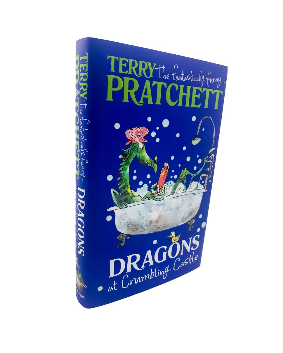 Terry Pratchett First Edition - Dragons at Crumbling Castle - with ...