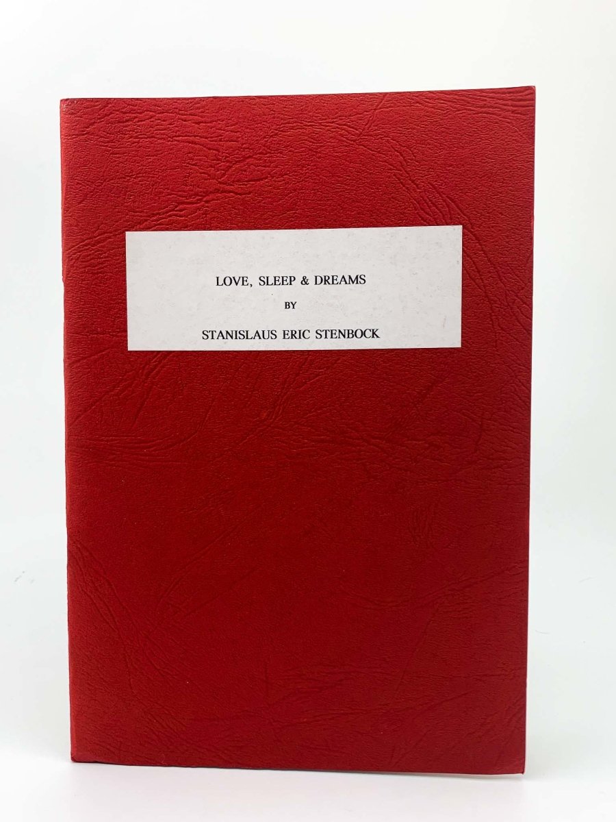 Stanislaus Eric Stenbock - Love, Sleep & Dreams | Cheltenham Rare Books