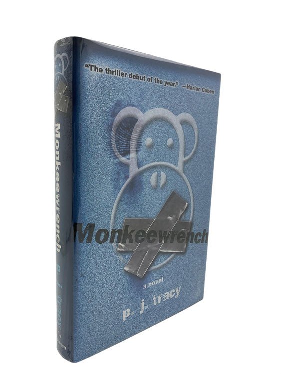 P J Tracy First Edition - SIGNED Monkeewrench - Cheltenham Rare Books