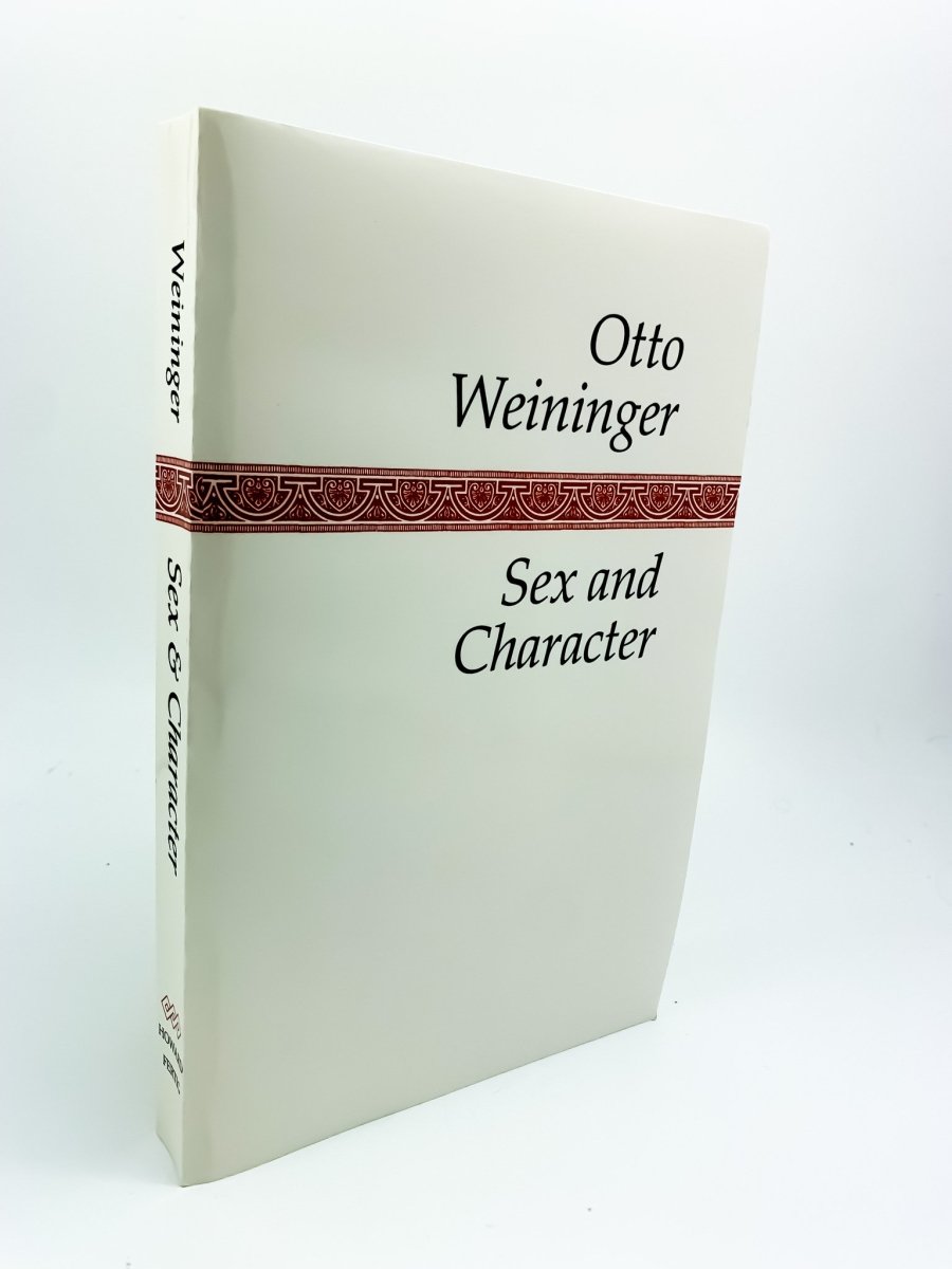 Otto Weininger Collectable Book - Sex and Character - Cheltenham Rare Books